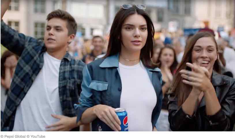 Pepsi apologizes, pulls controversial Kendall Jenner protest ad - RAEL.ORG