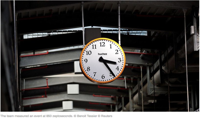 It only takes a zeptosecond: Scientists measure smallest fragment of ...